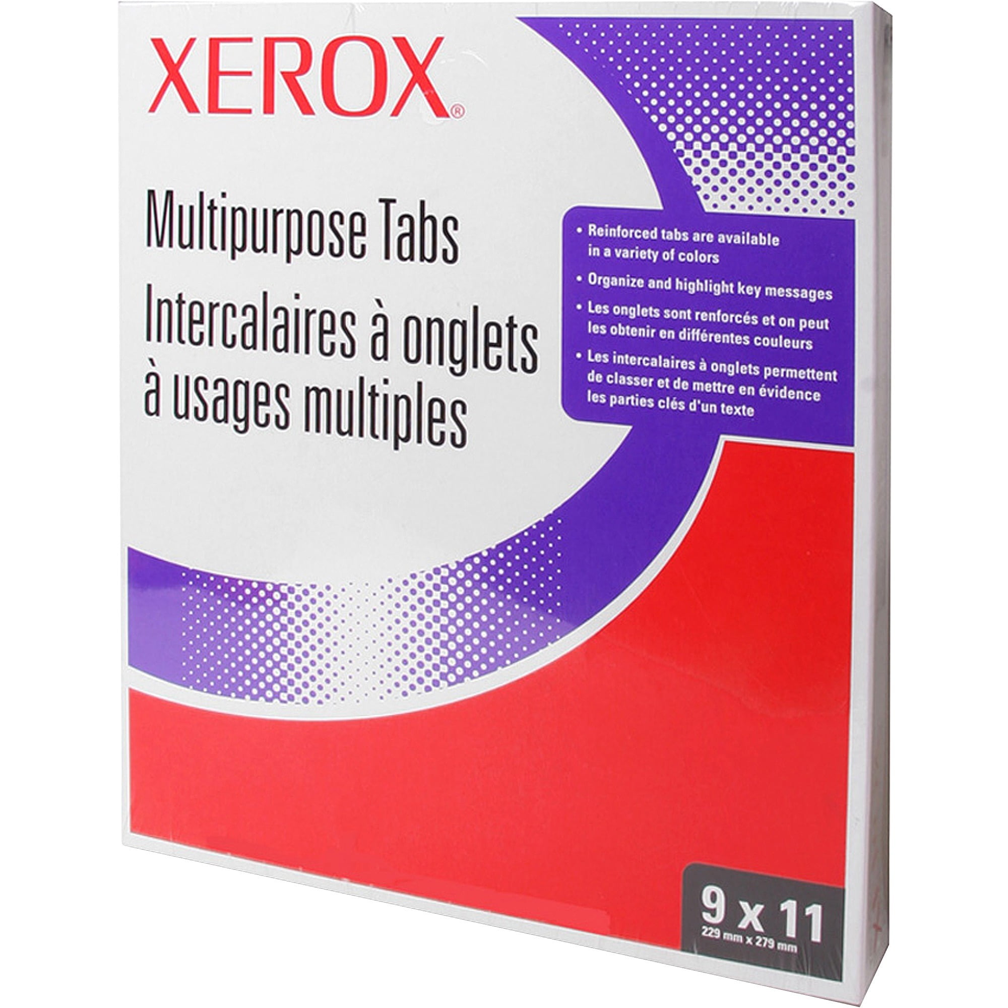 Xerox Revolution Tabs, 250 / Pack (Quantity) - Walmart.com