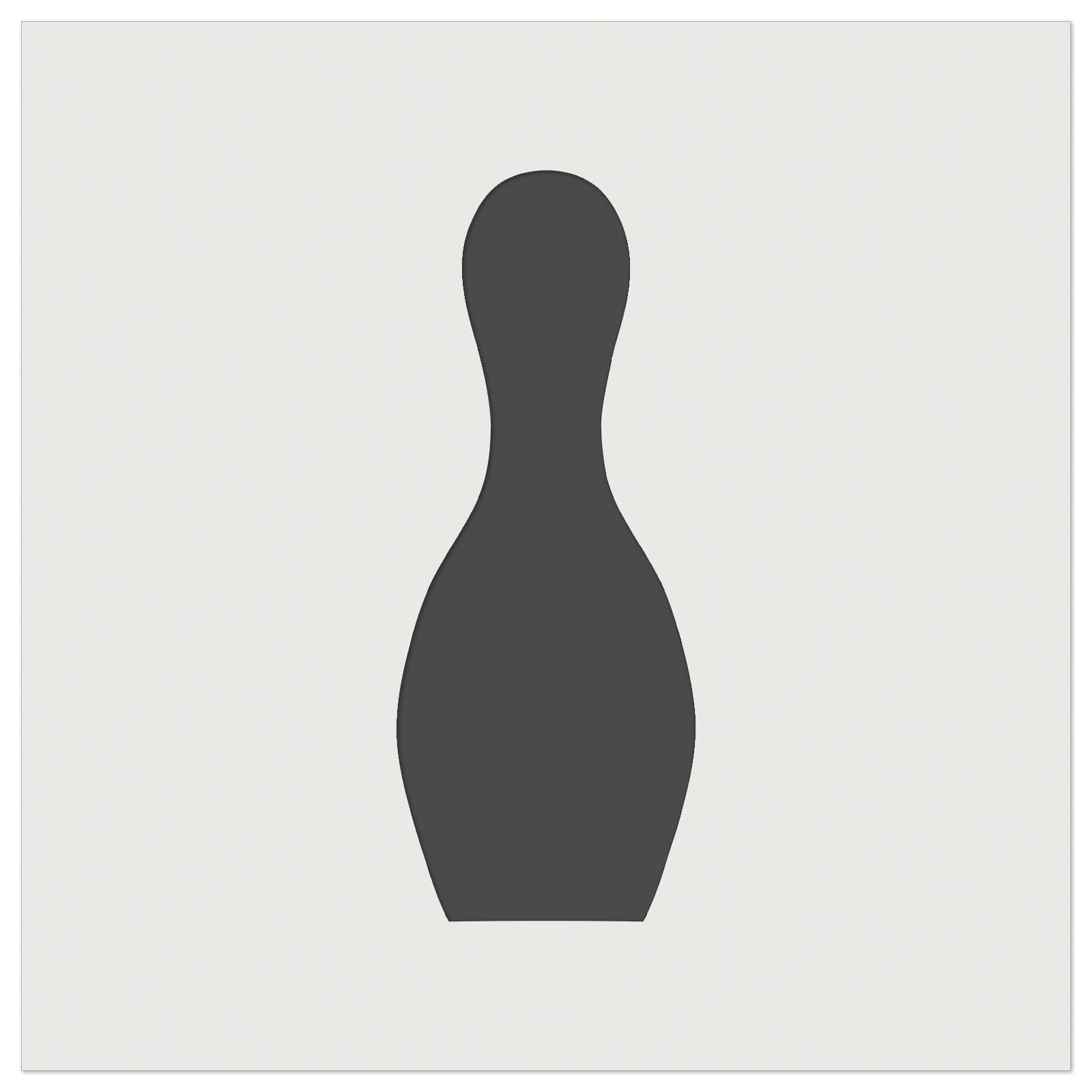 Bowling Pin Stencil