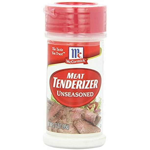 Mccormick Unseasoned Meat Tenderizer 3.37 Oz ( 2 Pack) - Walmart.com