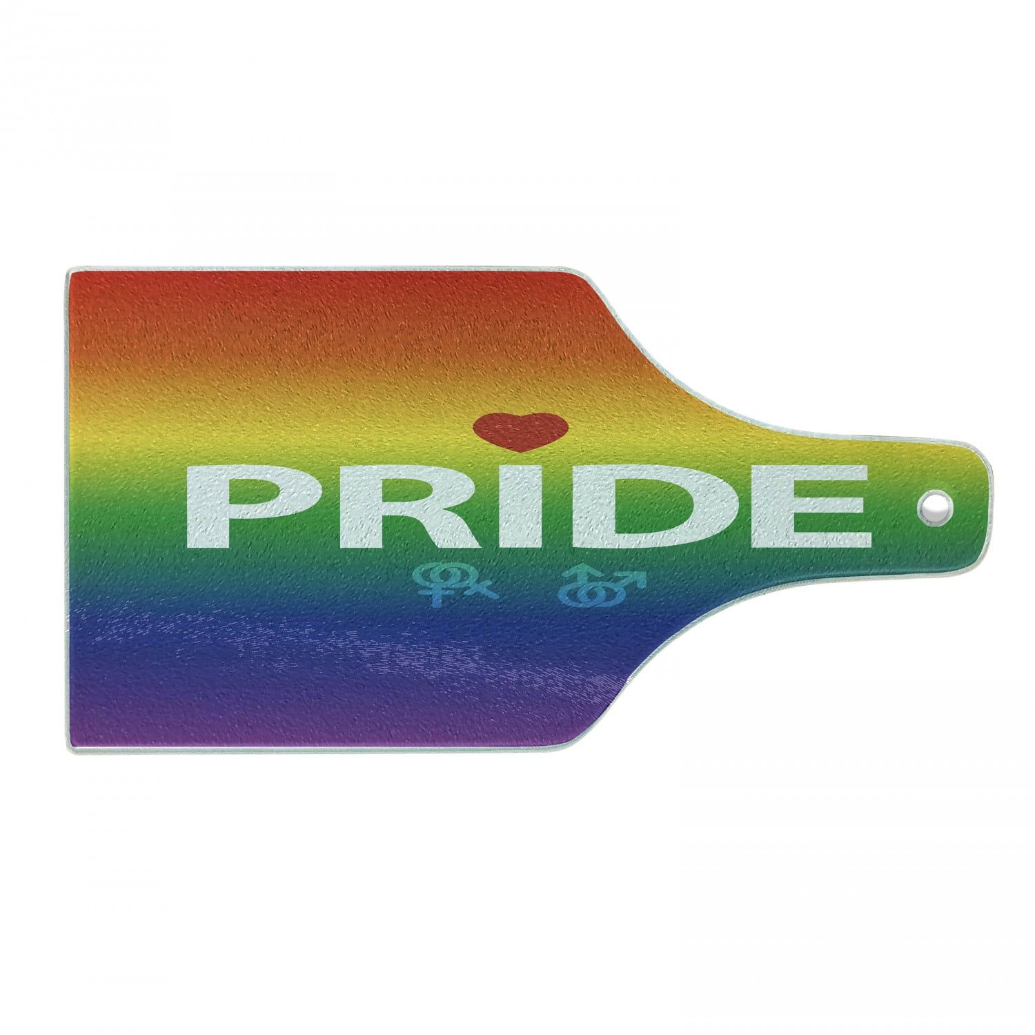 Pride Cutting Board, Abstract Vibrant Gay Rights Celebration Event with ...