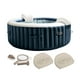 Intex PureSpa Plus Portable Inflatable Hot Tub w/ Maintenance Kit & 2 ...