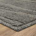 Mainstays Textured Modern Gray Indoor Accent Rug, 30x45, Comfortable ...