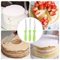 3 Piece Stainless Steel Cake Spatula Set - Offset Icing Spreader and ...