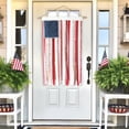Led Patriotic Flag Bunting Red White Blue Banner with Lights for 4Th of ...