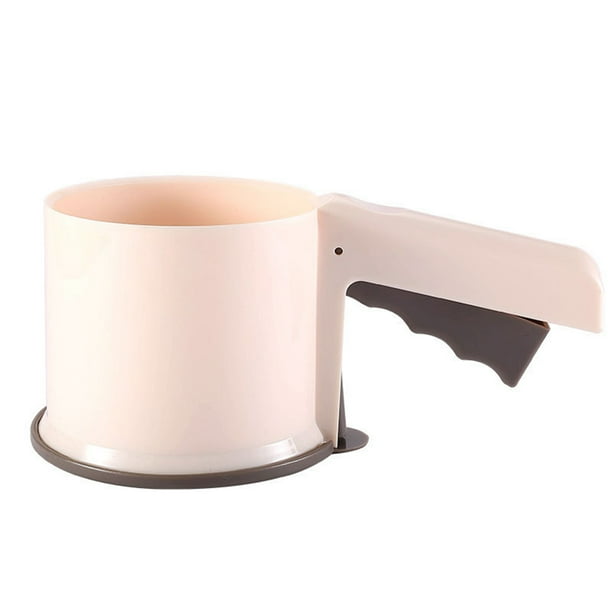 ENJOYW Semi-automatic Flour Sieve Handheld Stainless Steel Wear ...