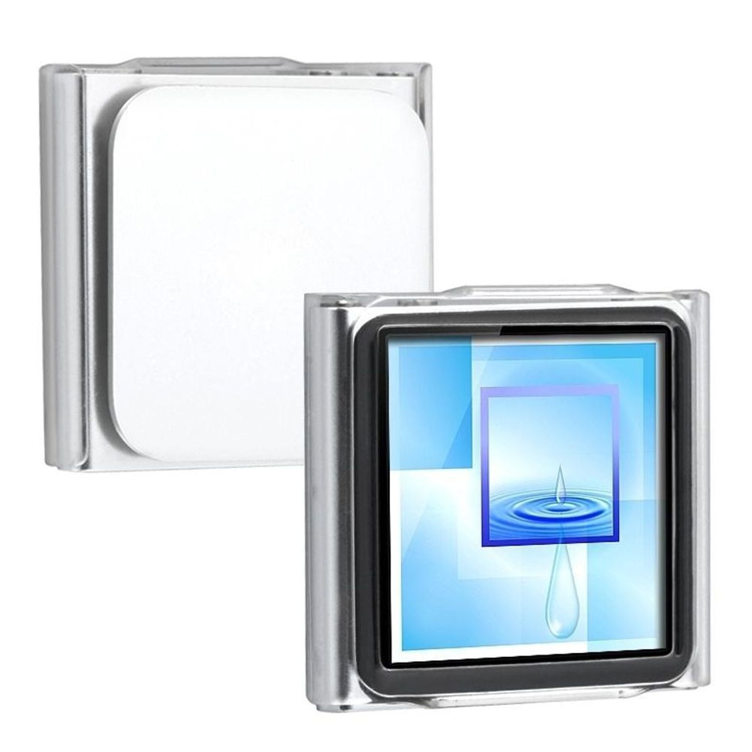 For iPod Nano 6th Gen Case, by Insten Crystal Hard Snap-in Case Cover ...