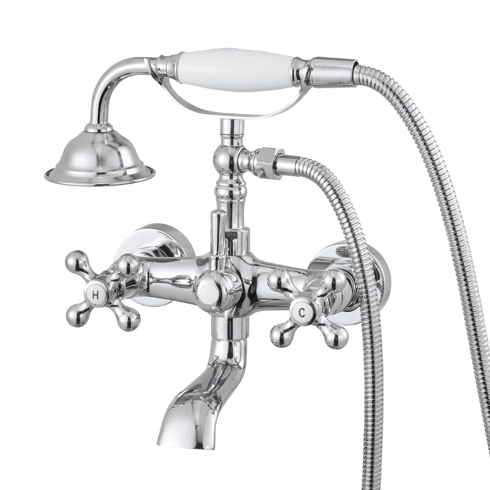 Click here for Vevor Clawfoot Tub Faucet  Wall Mount Bathtub Fauc... prices