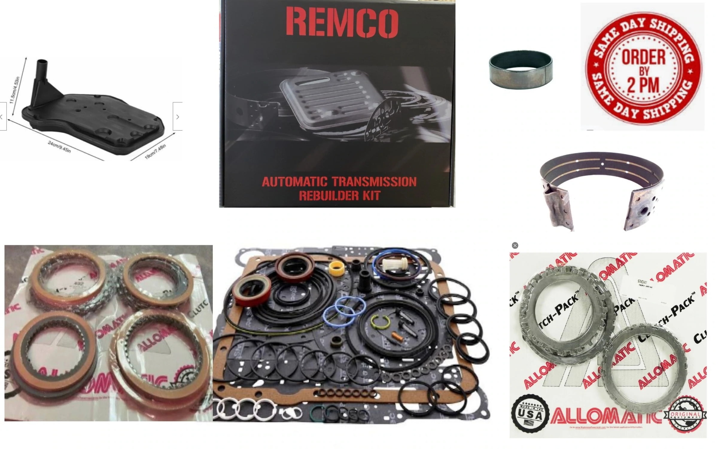 GM 4L60E REBUILD TRANSMISSION KIT W/STEELS (97-03) - Walmart.com