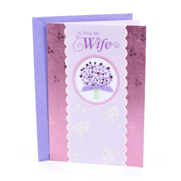 Hallmark Birthday Card For Wife Purple Bouquet Walmart hallmark-birthday-card-for-wife-purple-bouquet-walmart