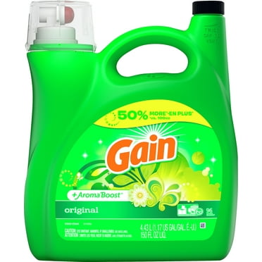 Gain Original, 107 Loads Liquid Laundry Detergent, 165 Fl Oz - Walmart.com