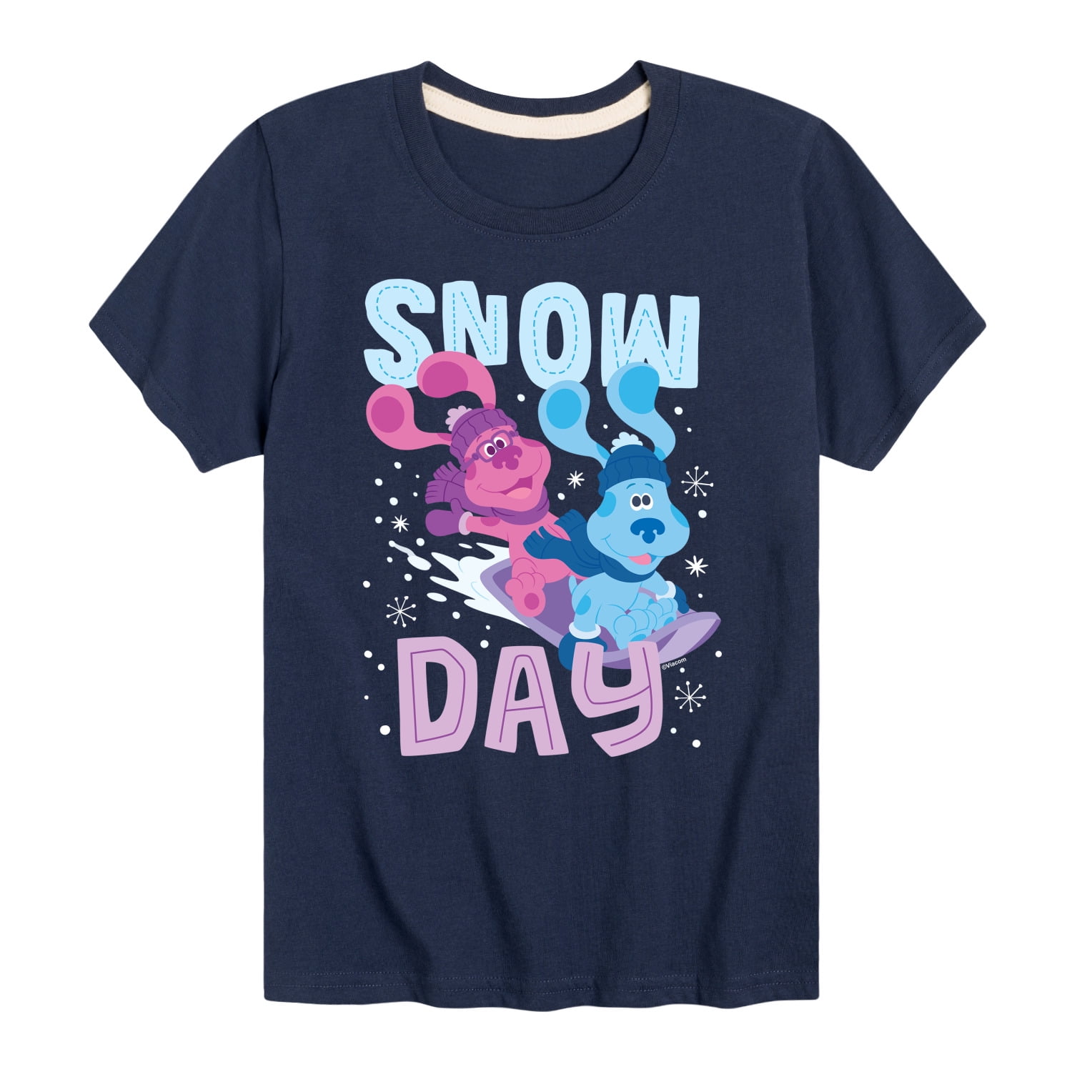 Blue's Clues & You! - Snow Day - Toddler And Youth Short Sleeve Graphic ...