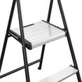 COSCO 2-Step Folding Aluminum Step Stool with Rubber Grip and 19-Inch ...