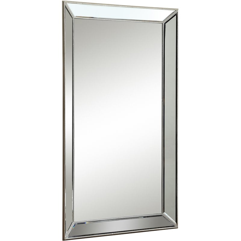 Treasure Trove Maria Champagne Gold Rectangular Floor Mirror - Walmart.com