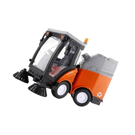 mmirethe 1pack 1:16 Mini Road Sweeper Toy Sweeper Vehicle Inertial ...