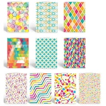 Pretty Floral Blank Note Card - 10 Note Cards with Envelopes - B14411 ...