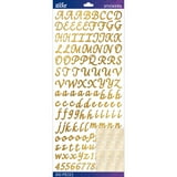 Sticko Alphabet Stickers-Gold Foil Script - Walmart.com