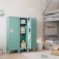 Metal Storage Locker with Lock & Card Slot - Secure Lockable Door ...