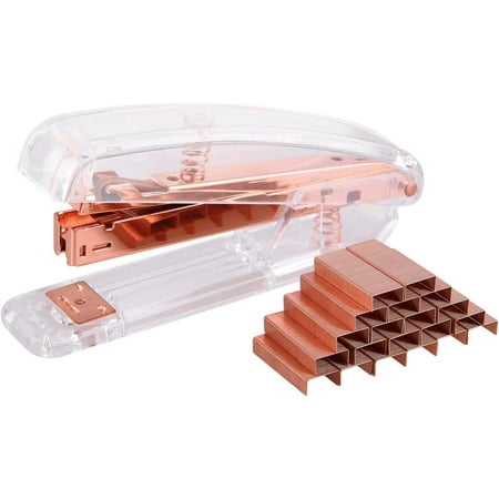 HEIBIN Office Stapler, Clear Spring Office Stapler with 10000 Pcs ...