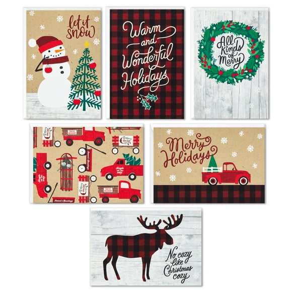 Glitter Boxed Christmas Cards