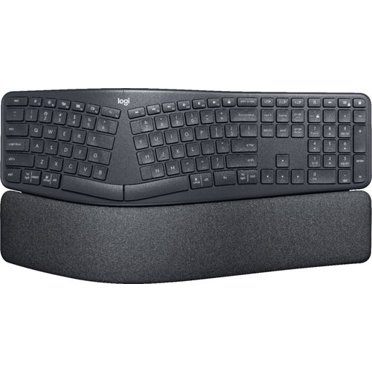 Kodak TruForm 4500 Wireless Ergonomic Trackpad Keyboard, Black ...