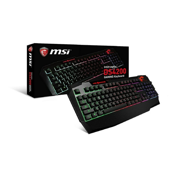 MSI Interceptor DS4200 GAMING Keyboard - Walmart.com - Walmart.com
