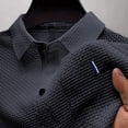 Breeze Polo Shirts for Men Short Sleeve Beer Belly Collared Textured ...