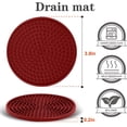 Cast Iron Cleaner Scrubber+Tray with Handle, Welded Chainmail Scrubber ...