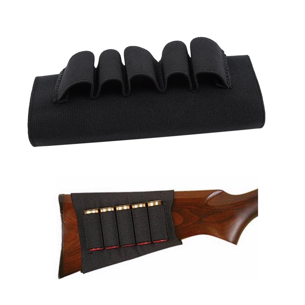 Buttstock Pouch Buttstock Shotgun Shell Holder Shotgun Rifle 5 Shells ...