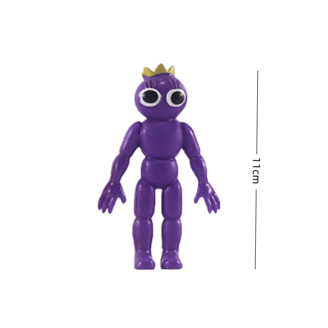 Figura de personaje de dibujos animados de Rainbow Friends, muñeco de ...