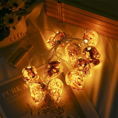 LED Halloween Horror Spooky Lantern Waterproof Battery Operated Lamp ...