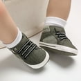 Baby Two-Tone High-Top Shoes Boys Girls First Walking Shoes Lightweight ...