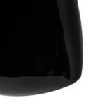 DecMode Black Ceramic Slanted Heart Wall Decor with Varying Sizes (3 ...