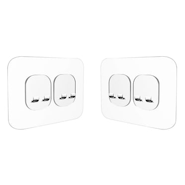 Mini Light Adhesive Clip, 100 Pack - Walmart.com