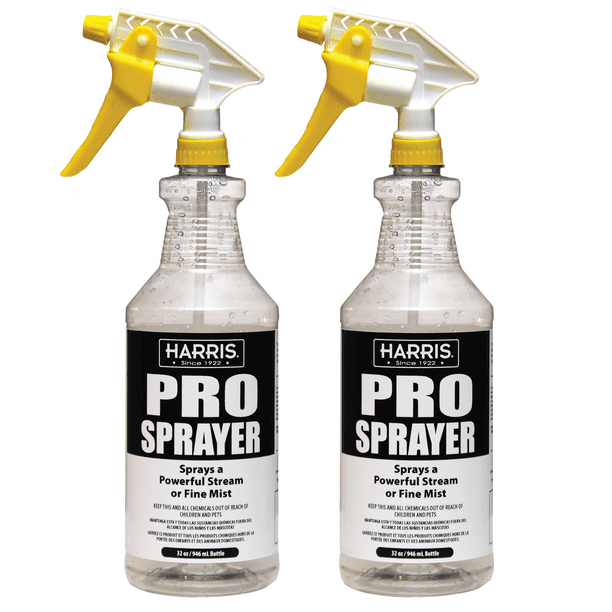 Harris Pro Trigger Sprayer Empty Bottles with Sprayer 32 oz. (2 Pack ...