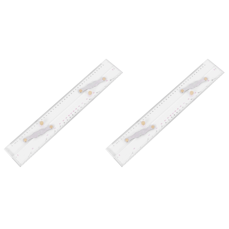 2X Marine Ruler Parallel Ruler Nautical Charts Parallel Ruler Mapping ...