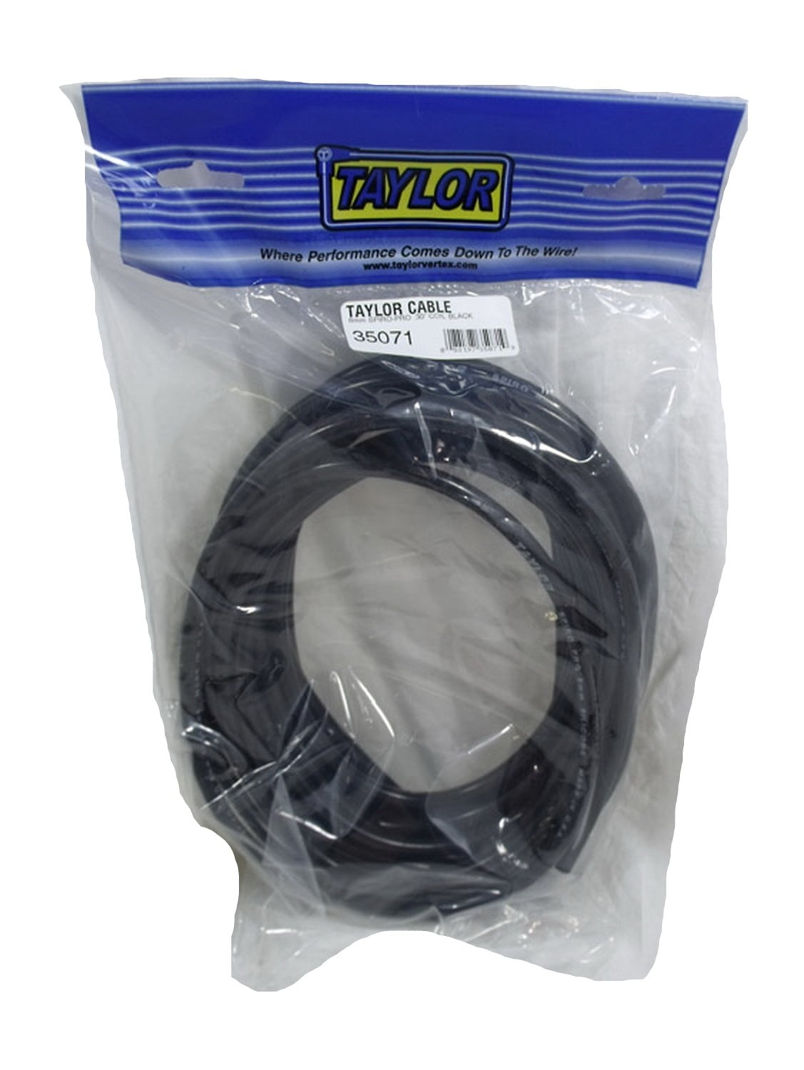 Taylor Wire / Vertex 35071 TAY35071 8MM SPIRO-PRO 30 FT. COIL BLACK ...