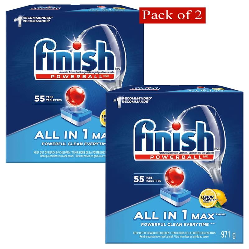 Click here for Finish Powerball All‑in‑1 Max Dishwasher Detergent... prices