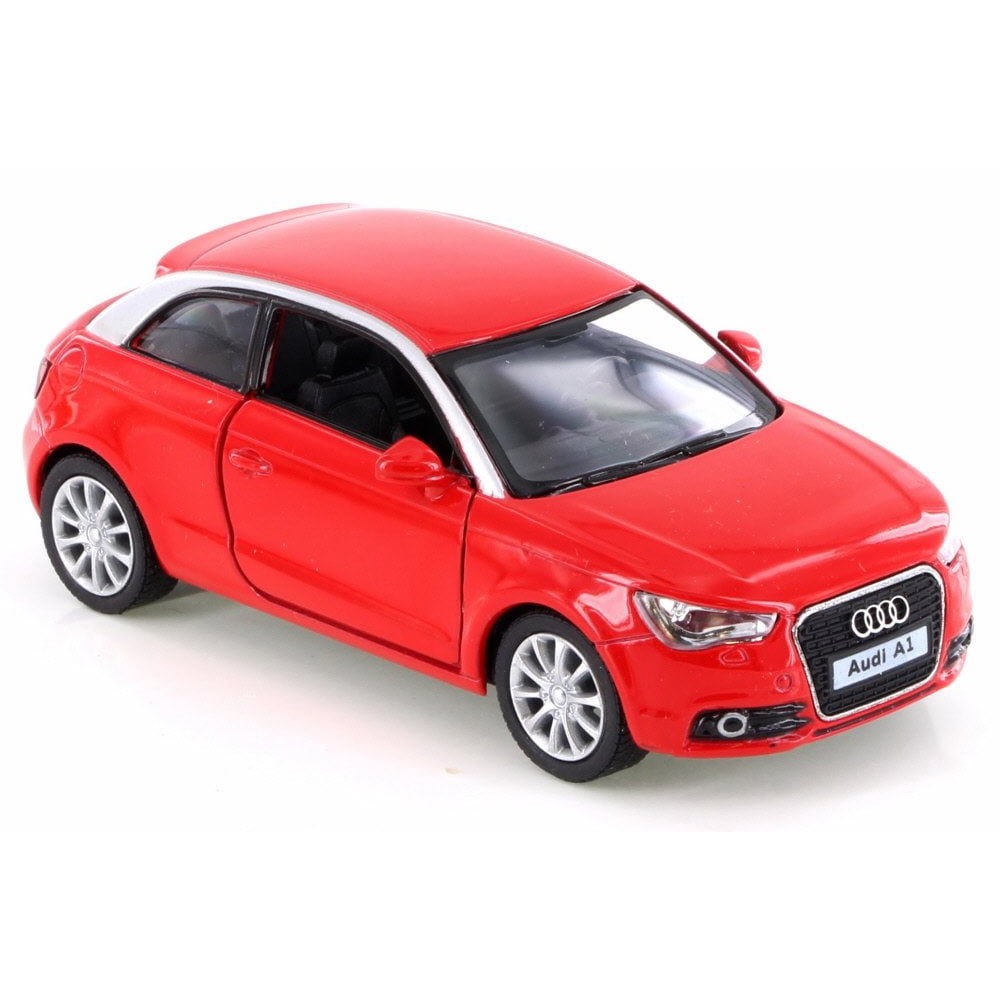2010 Audi A1, Red - Kinsmart KT5350D - 1/32 Scale Diecast Model Toy Car ...