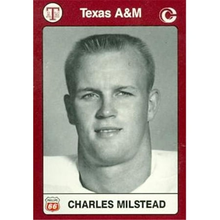 Charles Milstead Football Card (Texas A&M) 1991 Collegiate Collection ...