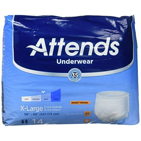 Attends Underwear Large Extra Absorbency 18 Count AP0730 | Walmart Canada