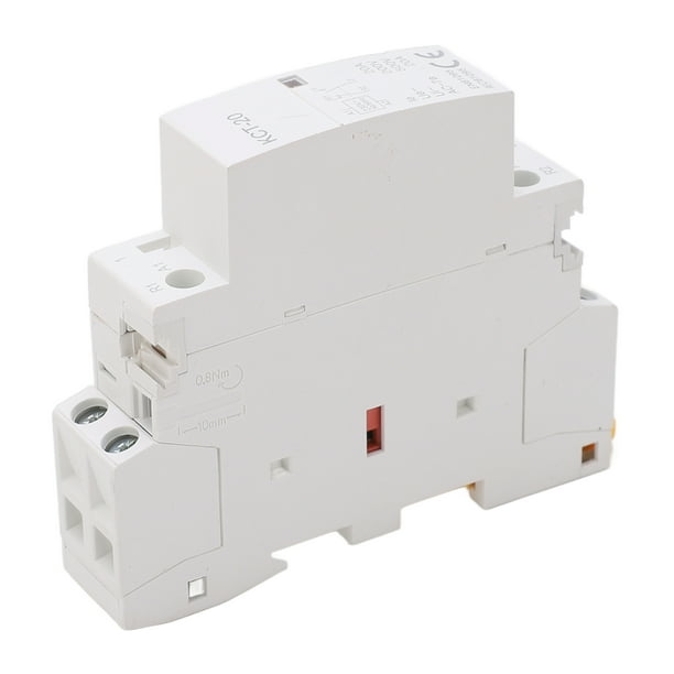 Din Rail AC Contactor,2P AC Contactor 20A Household AC Contactor AC ...