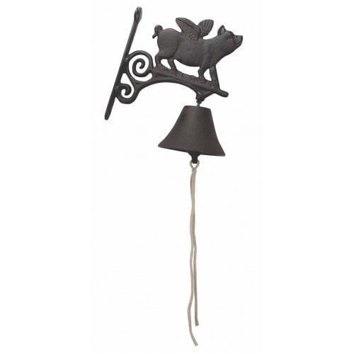 cast iron flying pig bell by upper deck - Walmart.com