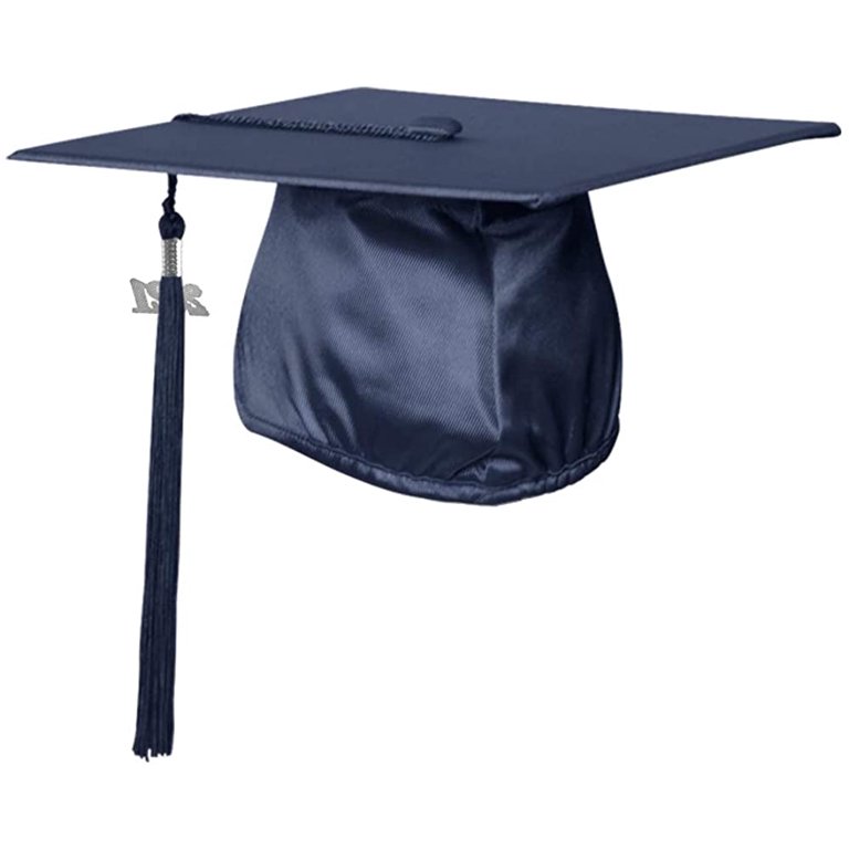 Blue Graduation Cap 2022