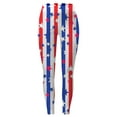 4th of July Patriotic Leggings for Women Star Stripe Print Lifting Plus ...