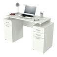 Inval Computer Desk, Washed Oak - Walmart.com