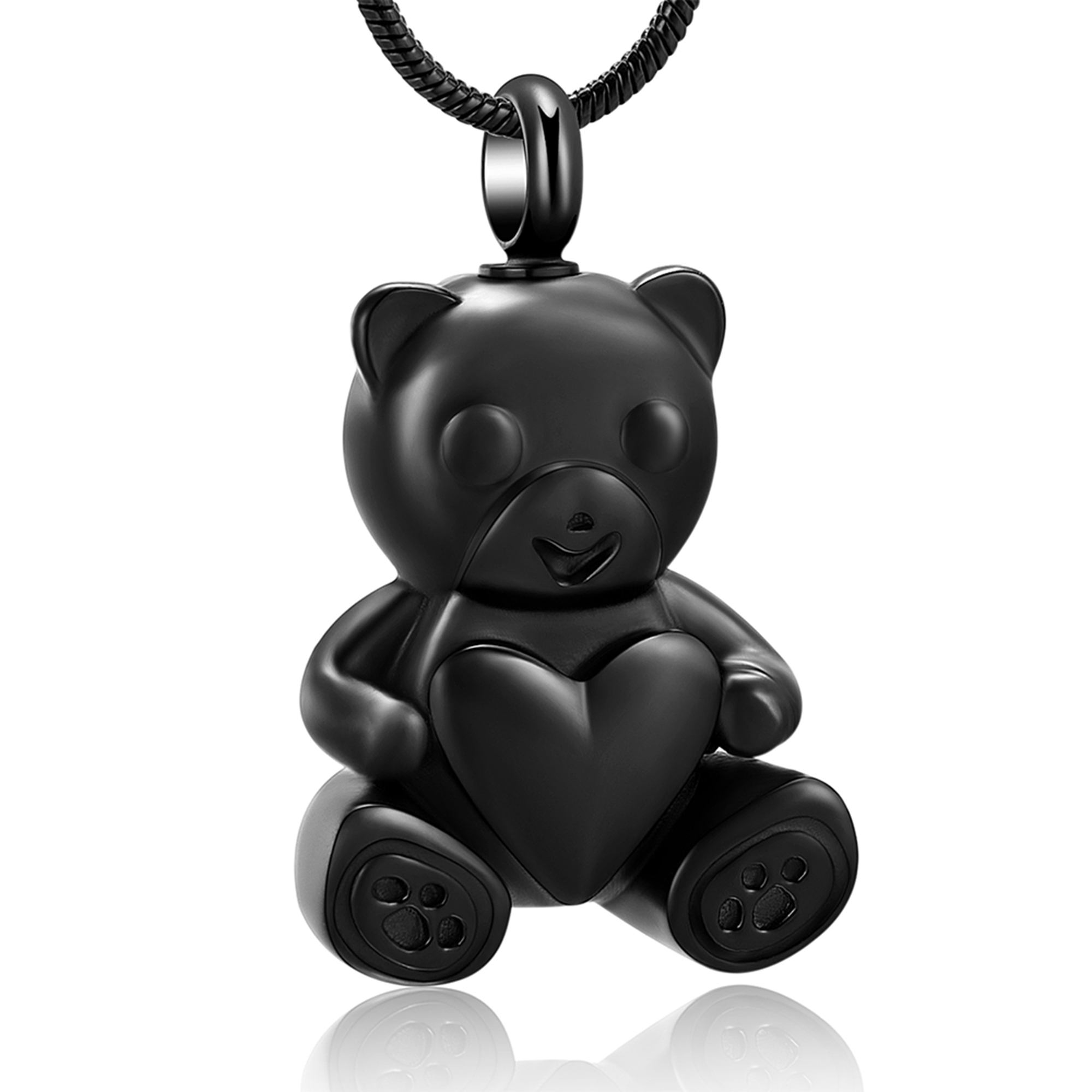Teddy Bear Pet Cremaiton Jewelry for Ashes Memorial Urn Keepsake Locket ...