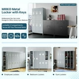 STANI Metal Locker 6 Doors Employees Locker Storage Cabinet Locker ...