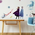 Frozen 2 II Peel & Stick 21 Wall Decals Girls Room Decor ELSA ANNA OLAF ...