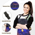 Solar System Starry Sky 5 Pcs Kitchen Set Heat Resistant Oven Mitts and ...