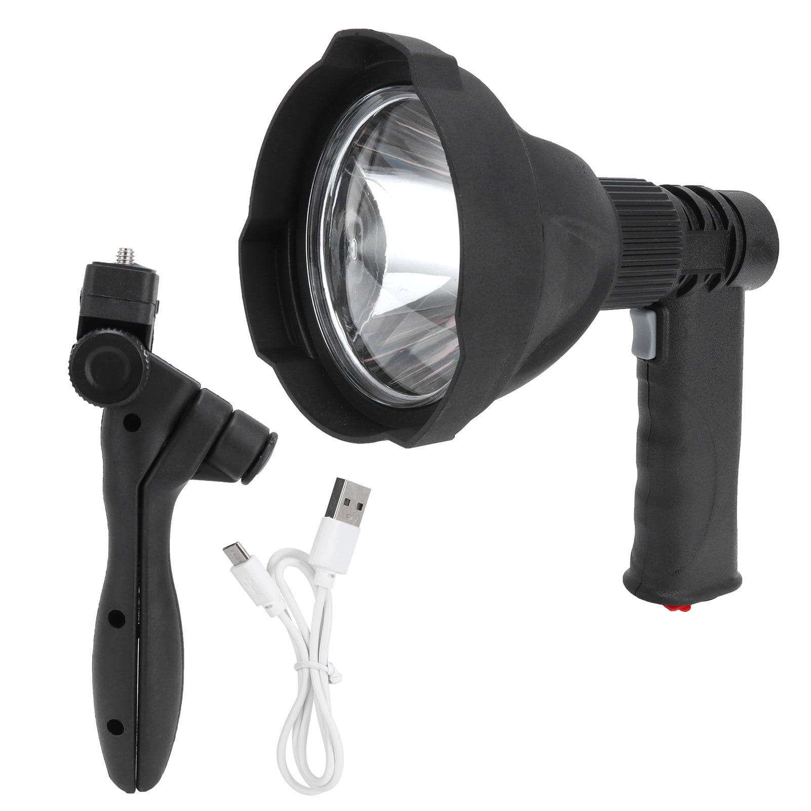 Foco de mano, luz de mano con carga USB, linterna USB, luz de ...